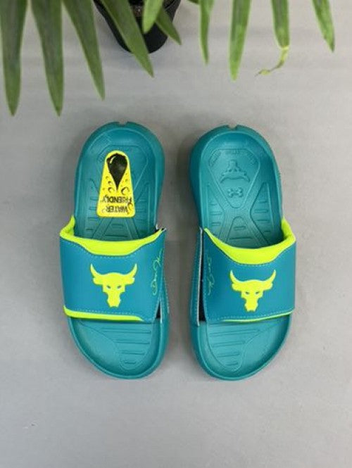 Under Armour Project Rock 3 Slides Green – SNEAKS.FREAKS